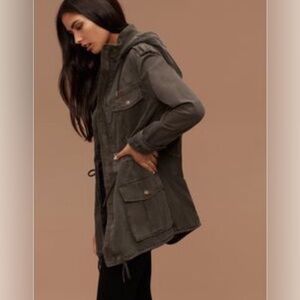 Aritzia | Jackets & Coats | Aritzia Talula Trooper Utility Cotton ...